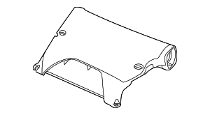 13711437100 - 2001-2006 BMW X5 Intake Duct (13-71-1-437-100) | BMW of ...