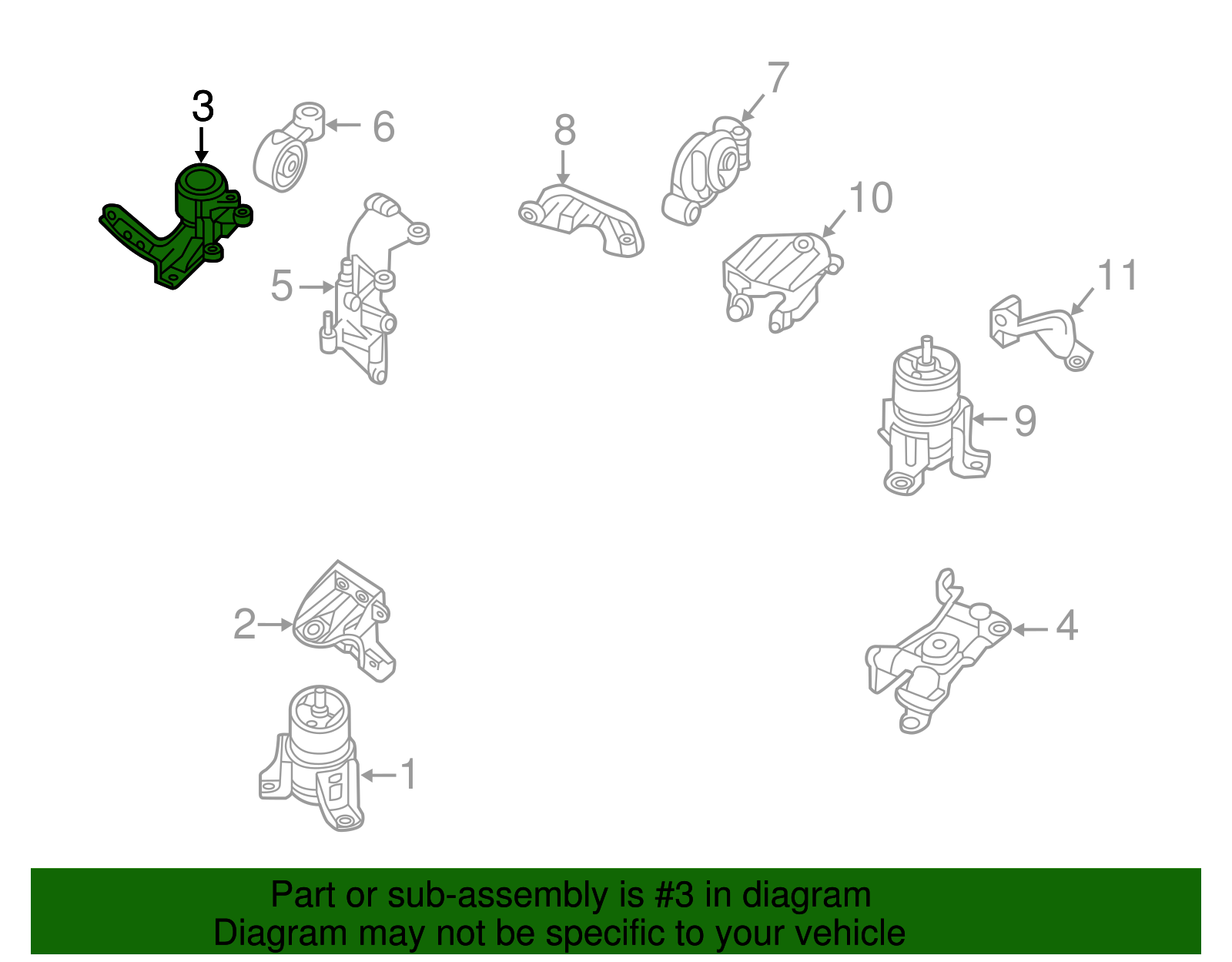 11210-3KA0A - Side Mount 2013-2020 Infiniti | Infiniti of Orland Park