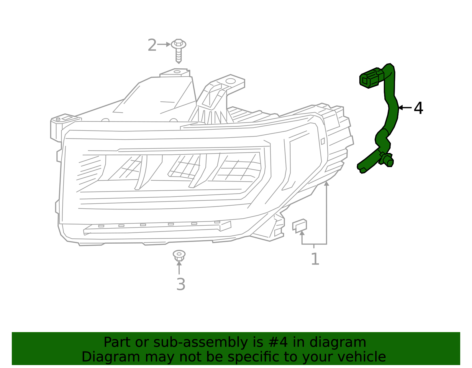 2021-2023 GMC Acadia Forward Lamp Wiring Harness 84879779 | Capital ...