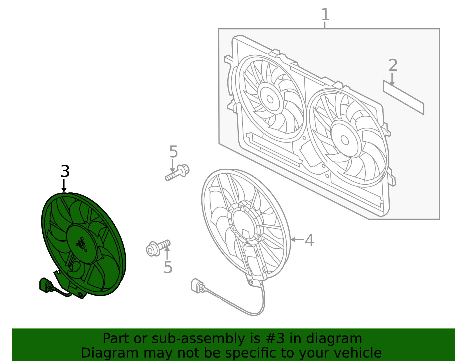 8K0-959-455-E - Engine Cooling Fan Motor 2008-2012 Audi | Audi OEM ...