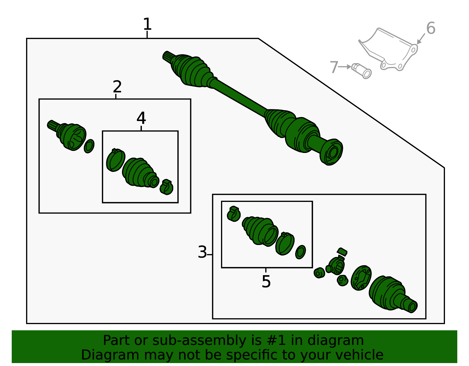 2012-2024 Audi Axle Assembly 3Q0-407-271-CF | Audi USA Parts