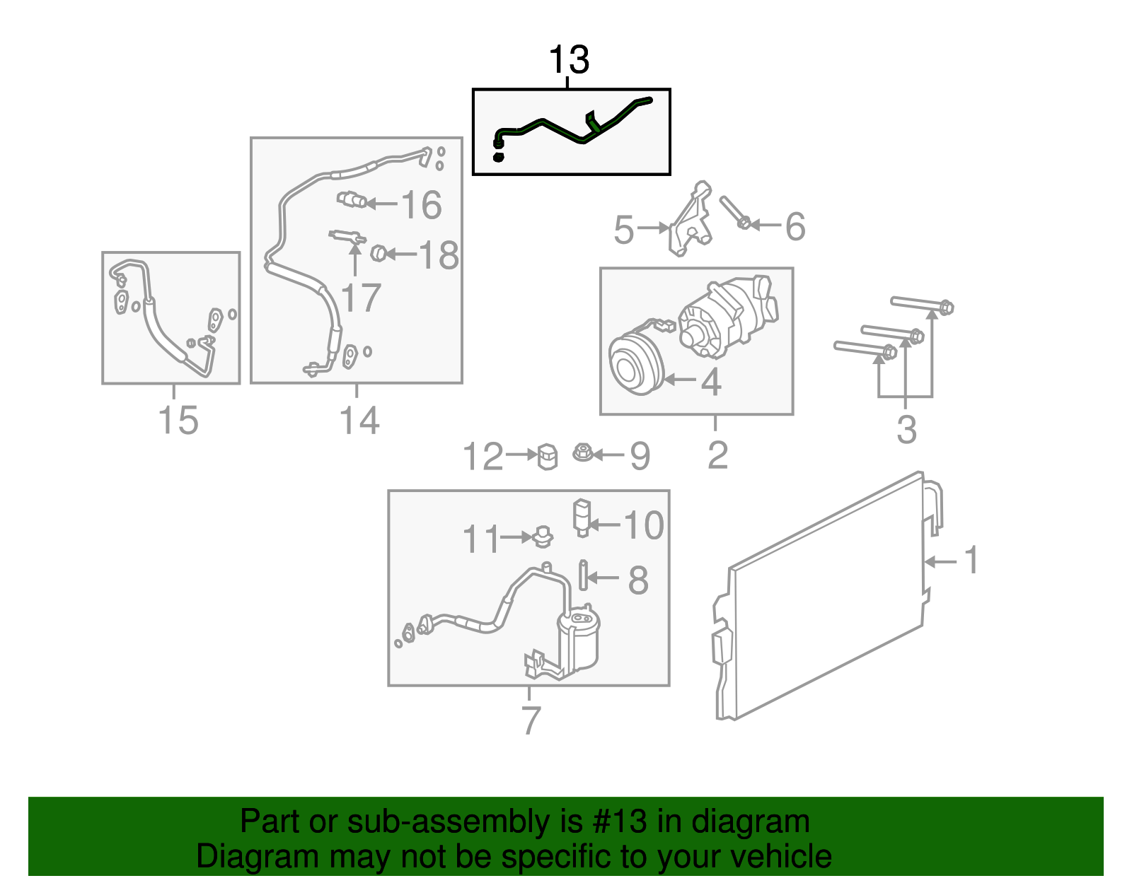 2008-2012 Ford | Liquid Line | 9L8Z-19835-B | Walls' Ford Parts