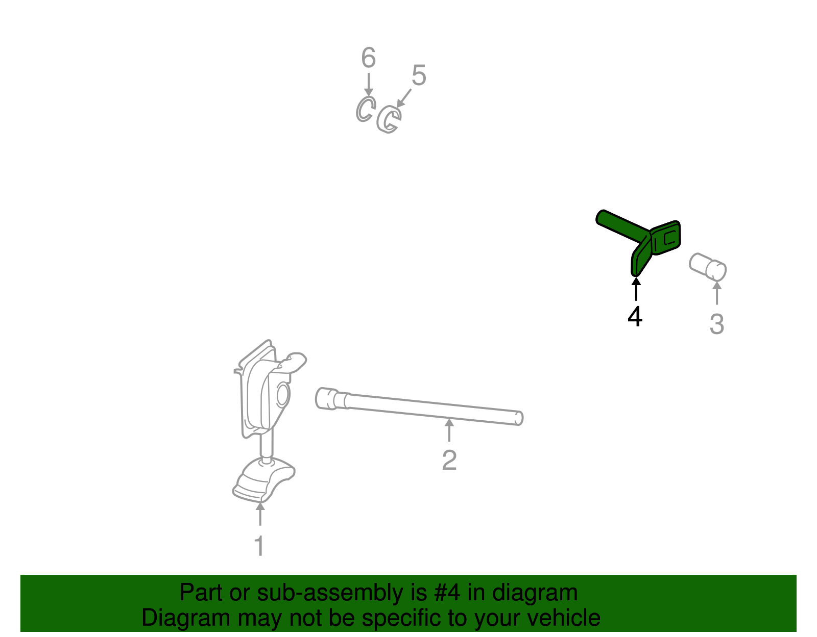 2000-2013 GM Spare Wheel Lock Cylinder Case 15761817 | Shop Matick ...