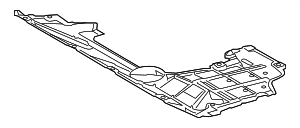 2016-2018 Toyota RAV4 Under Cover 51441-42170 | Toyota Parts Center