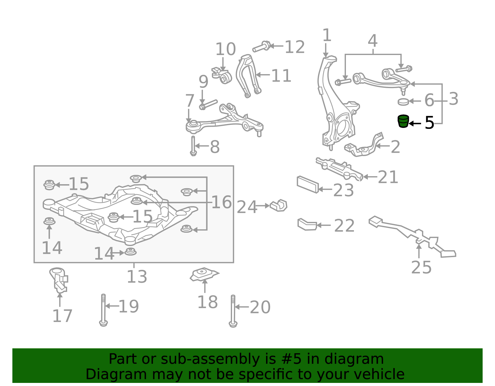 51454-SJA-003 - 2005-2012 Acura RL - Boot, Front (Upper) | All Discount ...