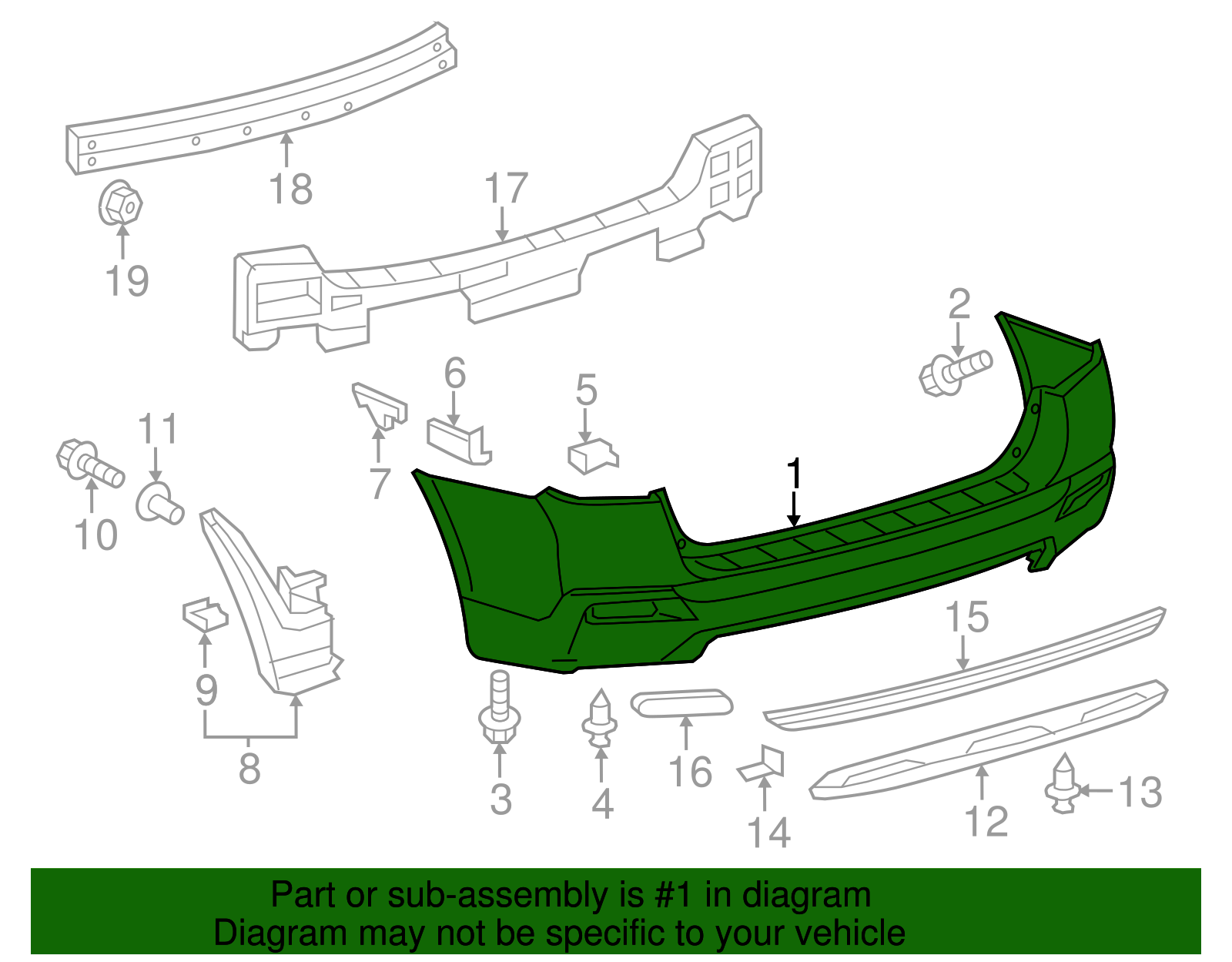 52159-0E907 - Cover Rear Bumper L | Nucar Toyota of North Attleboro