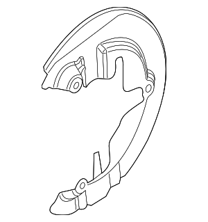 2012-2018 Ford | Splash Shield | CV6Z-2K005-A | Walls' Ford Parts