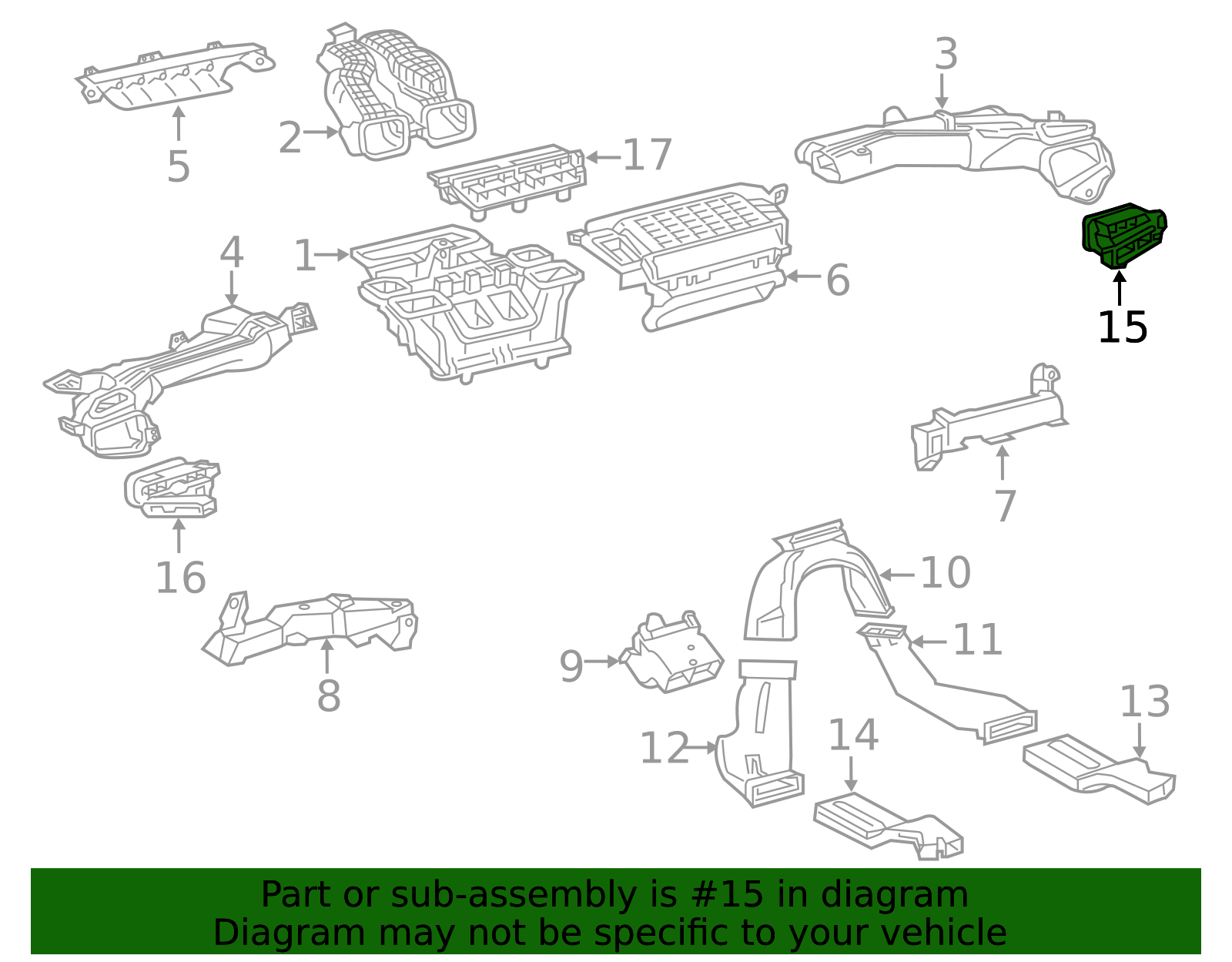 2020-2025 Toyota Air Vent 55660-02470 | MotorMotor