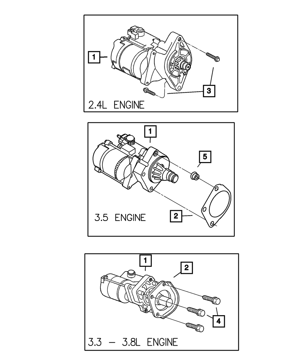 2001-2006 Mopar Starter Shield 4861591AA | Mopar eStore