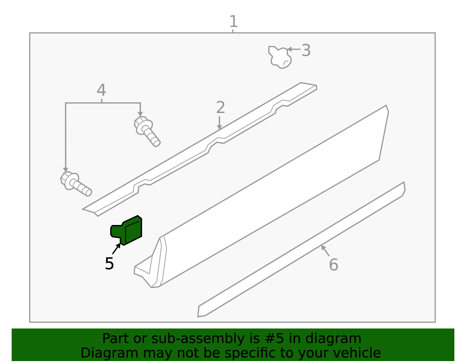 2016-2023 Mazda CX-9 Lower Molding Retainer TK49-51-RE2 | TascaParts.com
