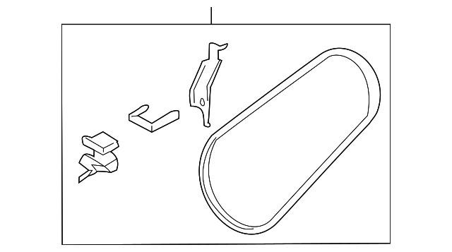 2008-2021 Subaru AC Belt 11718AA082 | Subaru Parts Warehouse