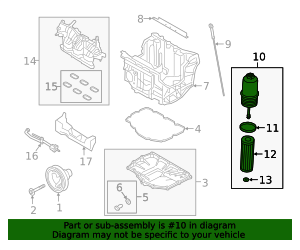 Genuine OEM Ford Part - Oil Filter Housing FT4Z-6A832-C | Genuine OEM ...