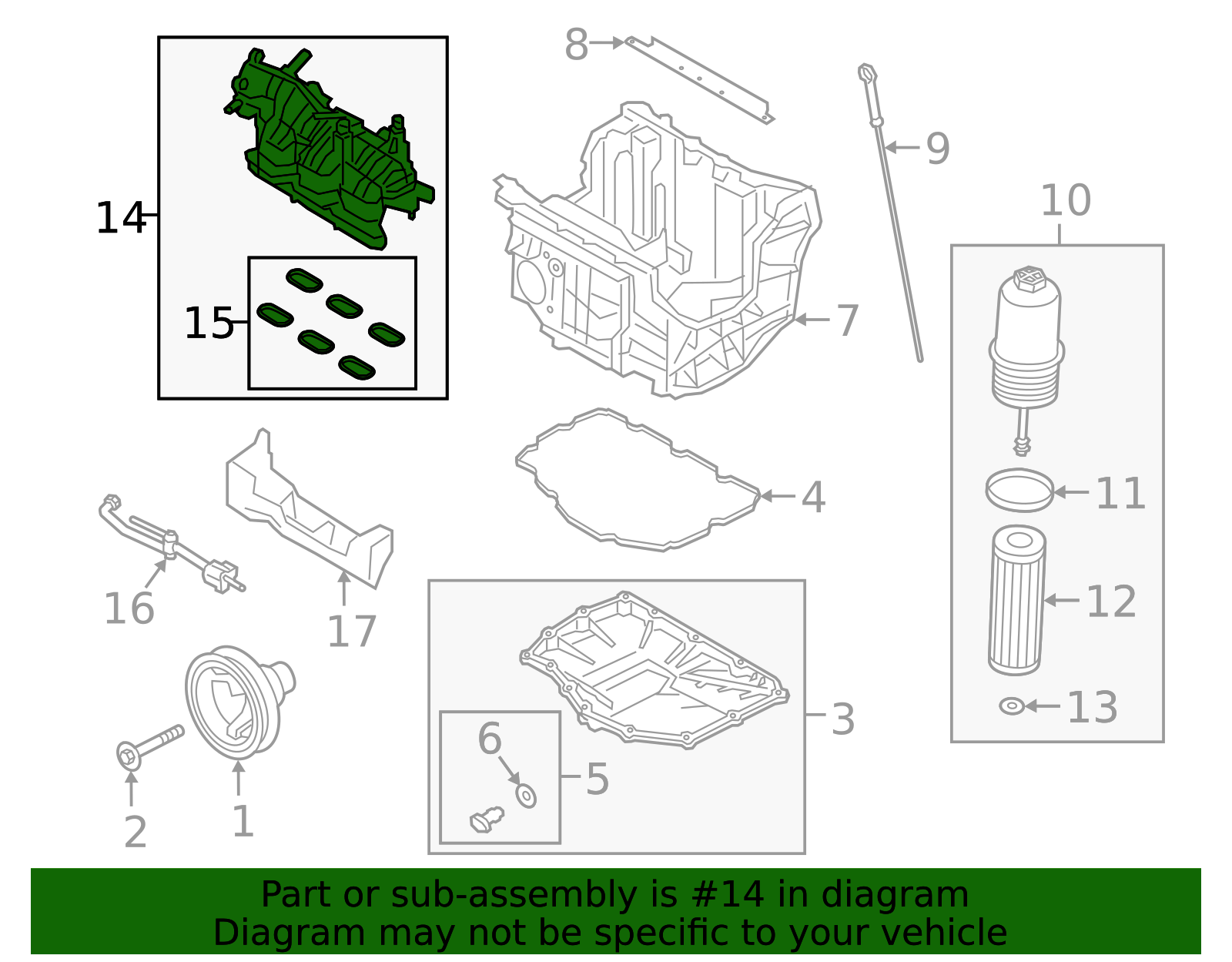 2015-2025 Ford | Intake Manifold | FT4Z-9424-E | Walls' Ford Parts