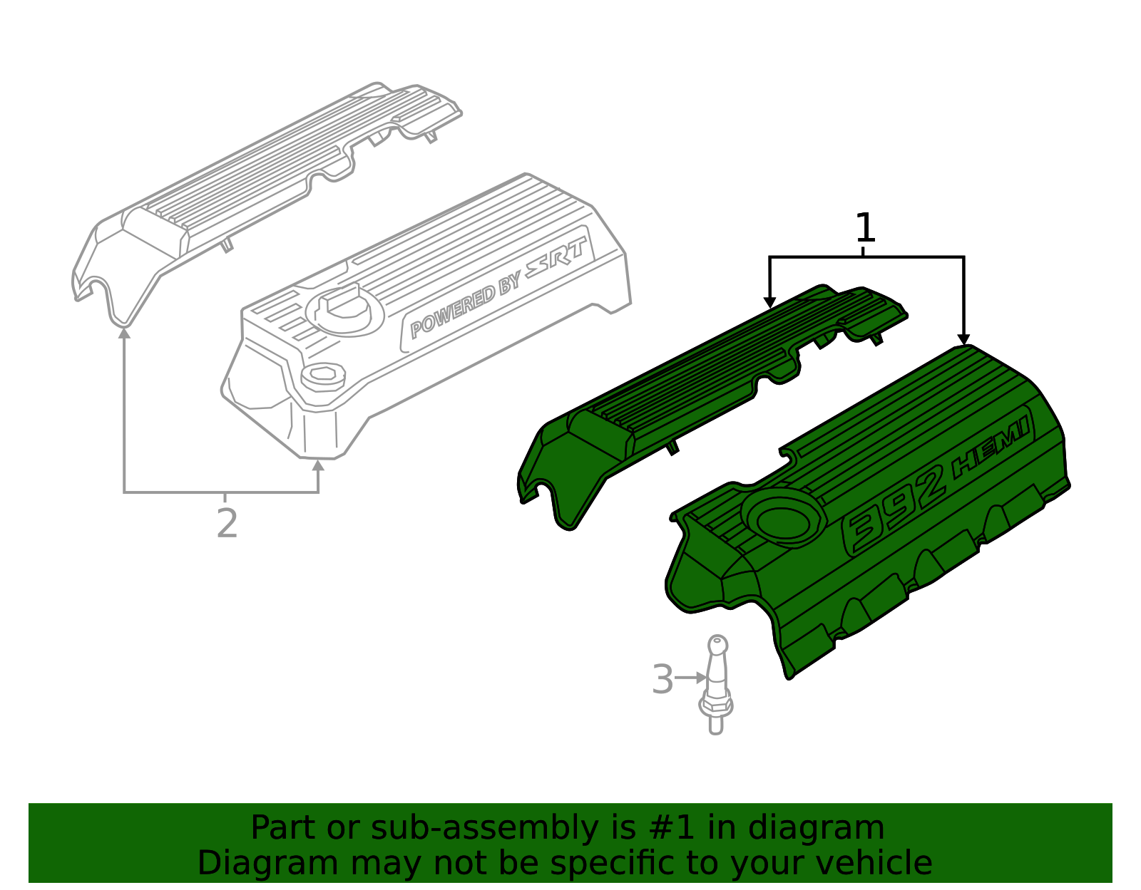 Engine Cover 05038543AE | Mopar Parts Canada