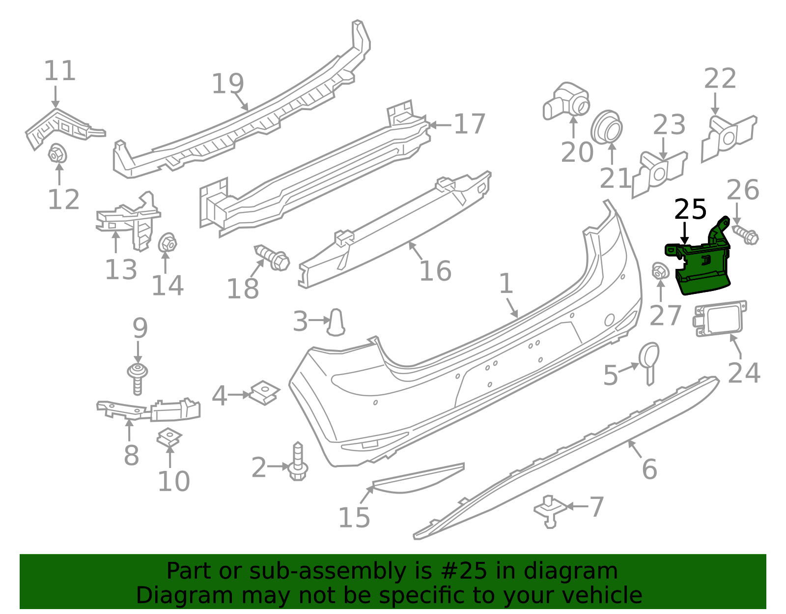 5G6-907-455-A - High-Quality Blind Spot Detection System Warning Sensor ...