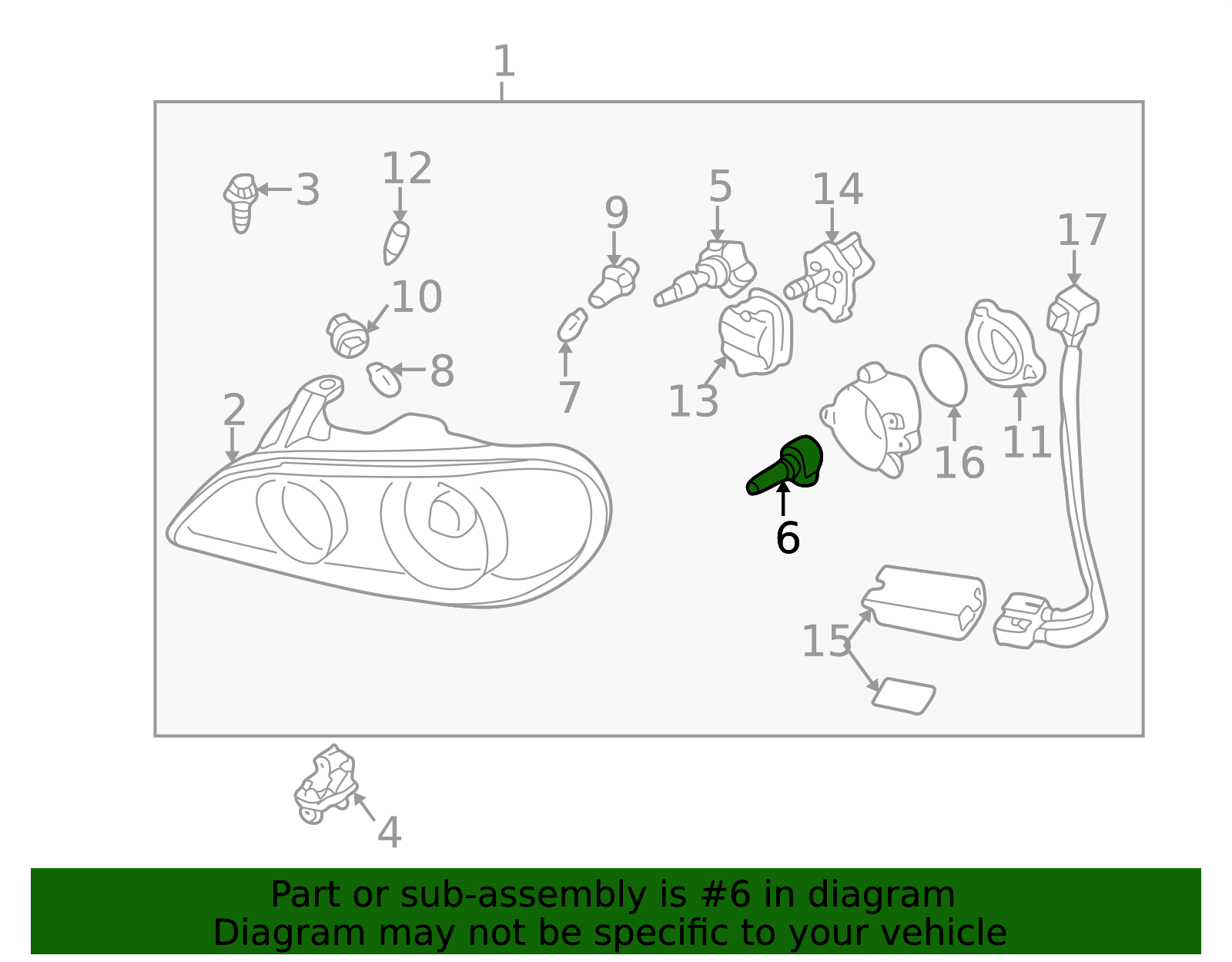 1999-2010 INFINITI Headlight Bulb (D2R) 262979B90A | Infiniti Parts Online