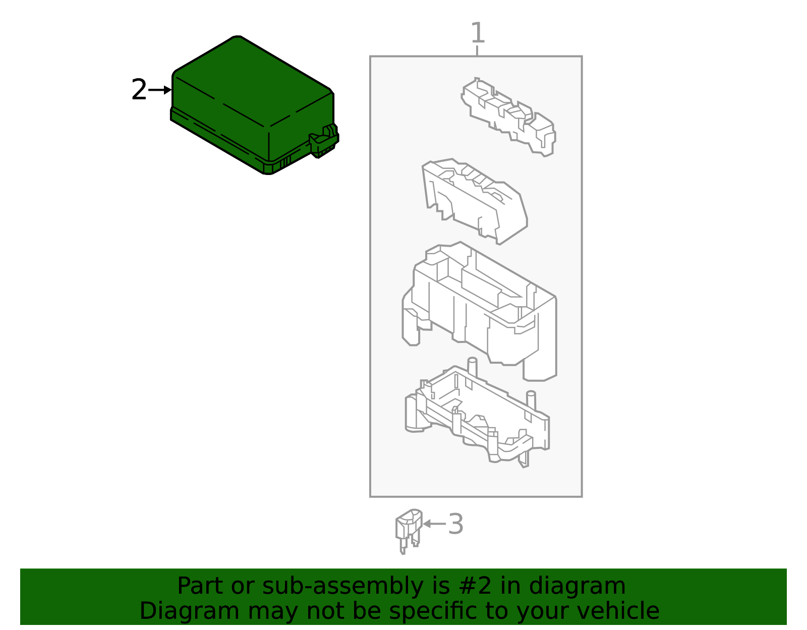 2021-2025 Nissan Fuse Box Cover 24382-5R00A | TascaParts.com
