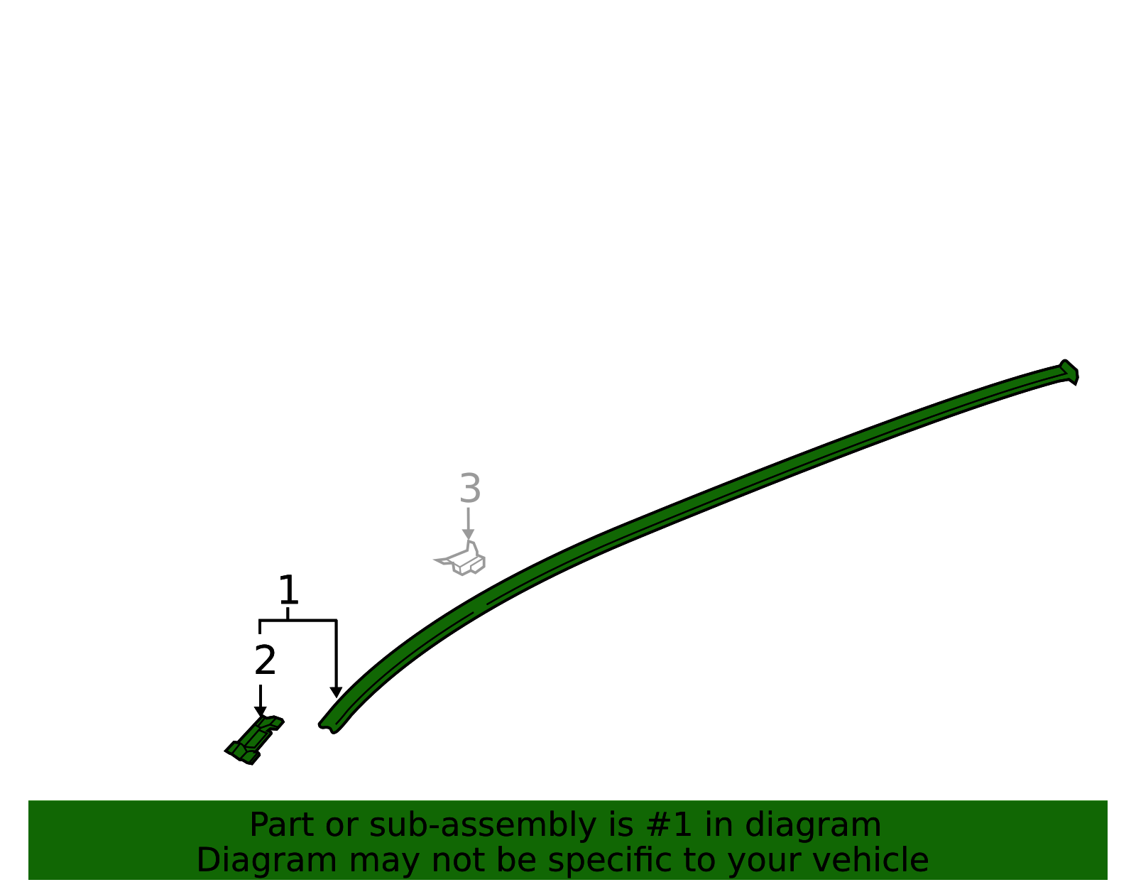 2019-2025 Acura RDX Roof Molding 74309-TJB-A02 | OEM Parts Online