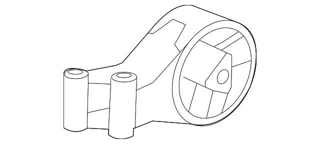 2010-2017 GM Rear Automatic Transmission Mount 13346302 | NewGMParts.com