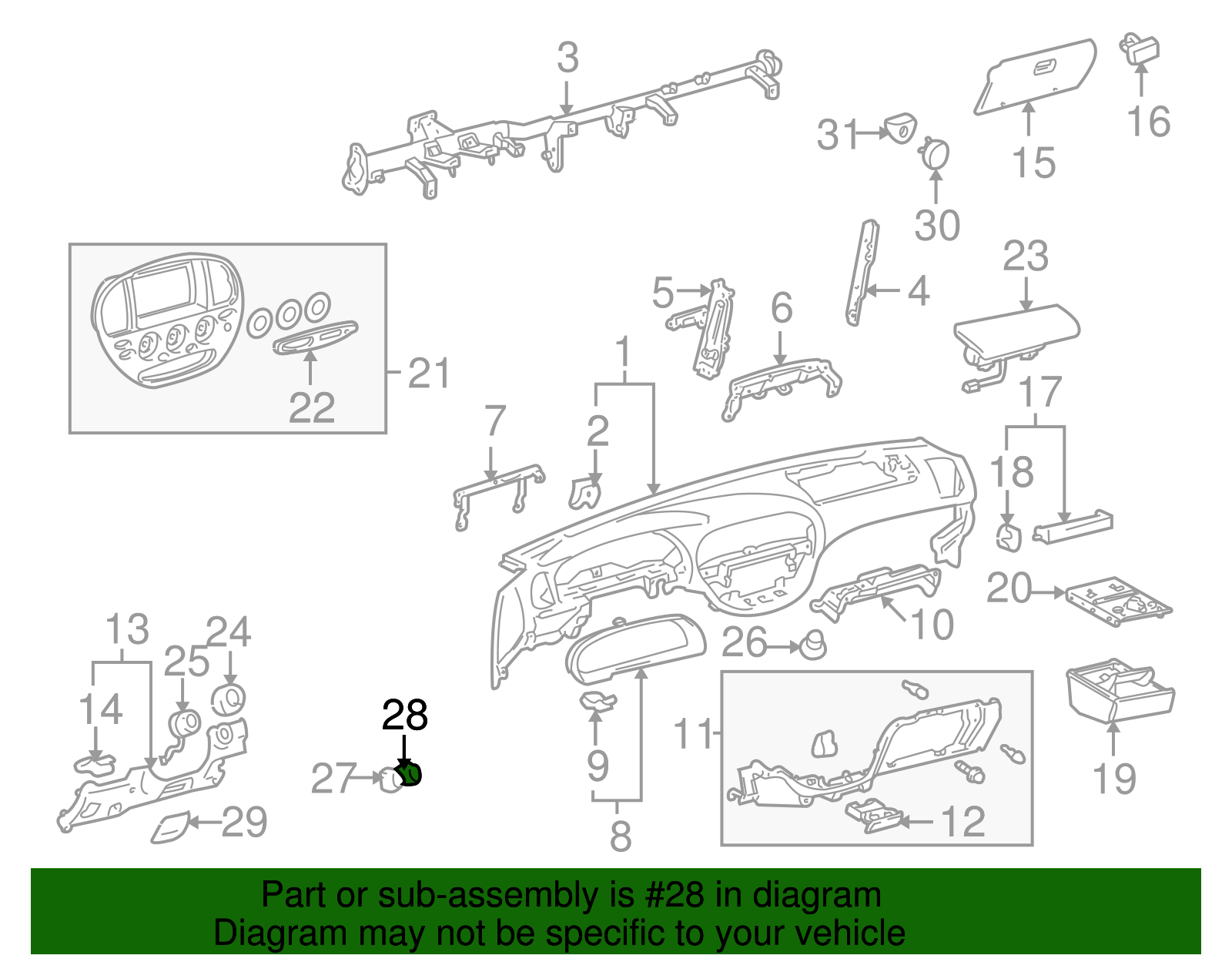 55539-06010-E0 - Blank Cover - 2002-2004 Toyota Sequoia | OEM Genuine ...