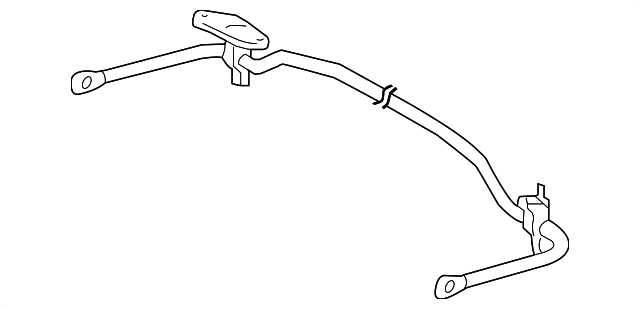 Genuine Toyota Stabilizer Bar part# 48805-48110 for 2004-2007 Toyota ...