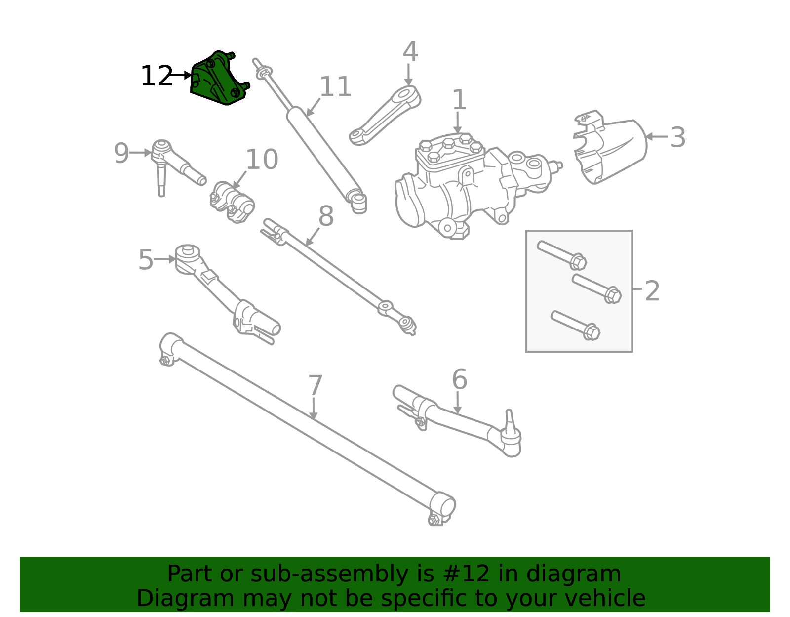 2011-2022 Ford Damper Bracket HC3Z-3E652-B | OEM Parts Online