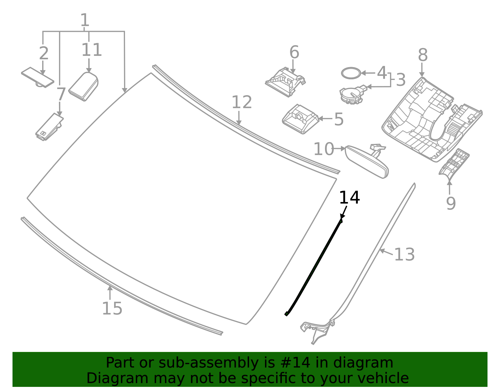 Hyundai - 86137-T6000 - Side Molding Retainer Bracket - 2021-2025 ...