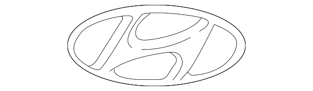 2018-2021 Hyundai Emblem 86300-J9000 | OEM Parts Online