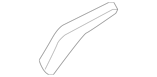 2013-2016 Mazda CX-5 Door Weather-Strip Upper Retainer KD53-72-762A ...