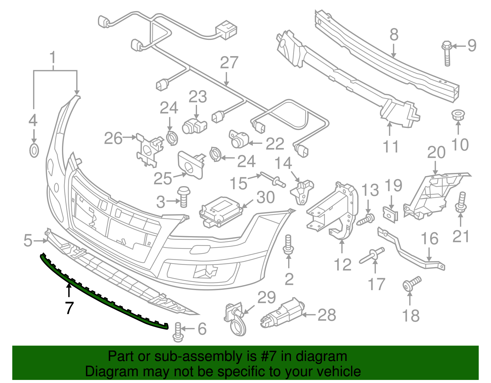 4G8-807-110-9B9 - Spoiler 2012-2018 Audi | Audi OEM Parts Guy