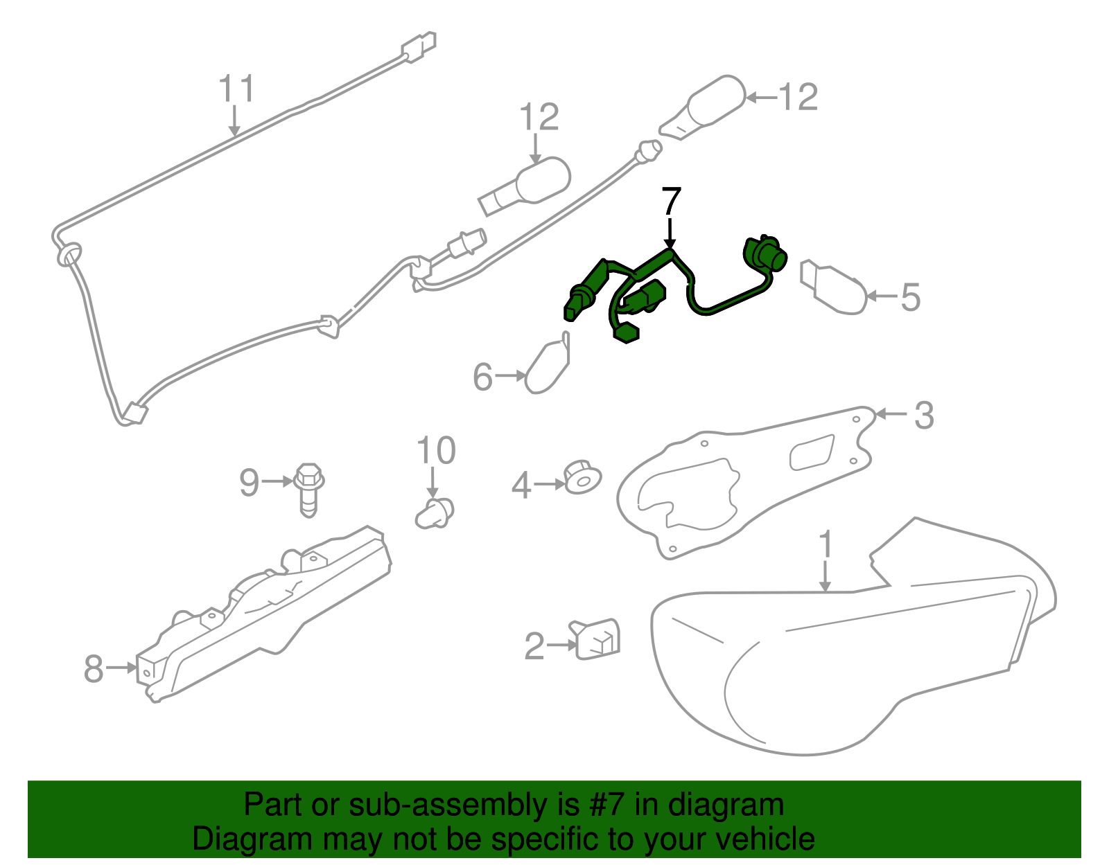 84931CA011 - 2013-2016 Subaru BRZ - Harness | Subaru Parts Deals