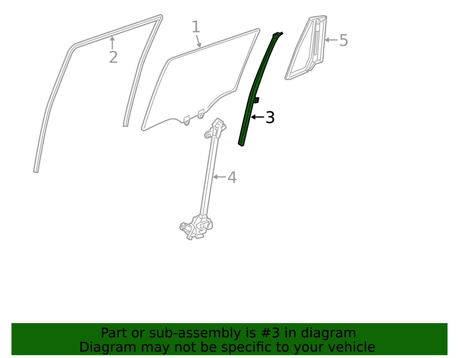 72731-TX4-A01 - High-Quality Window Regulator Guide for 2013-2018 Acura ...