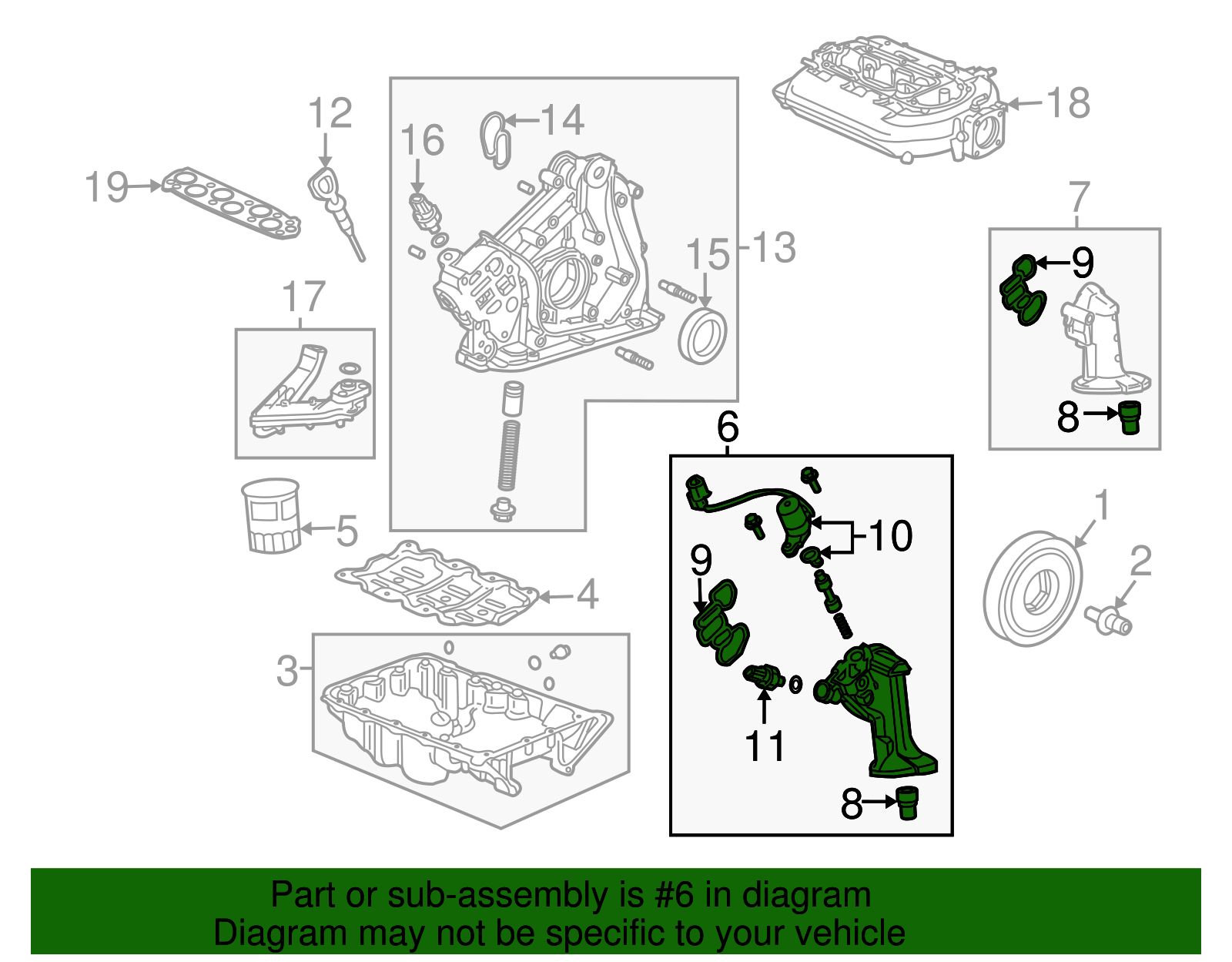 15811-RYE-A01 - Valve Assembly 2007-2014 Honda | Honda Parts Online