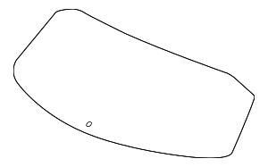 2013-2018 Acura RDX Lift Gate Glass 73211-TX4-A03 | Acura Parts World