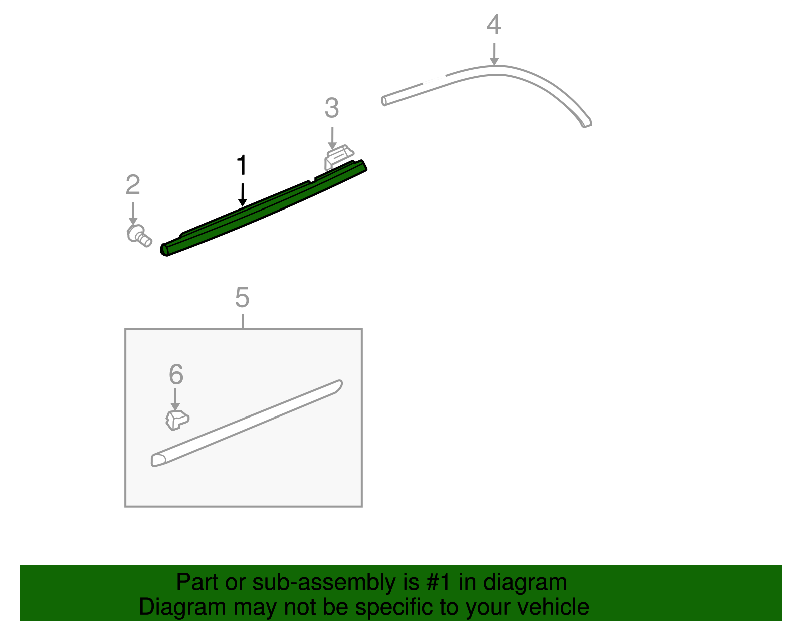 Belt Weatherstrip - Window Seal Protection 72950-SDA-A12 | AutoNation Parts