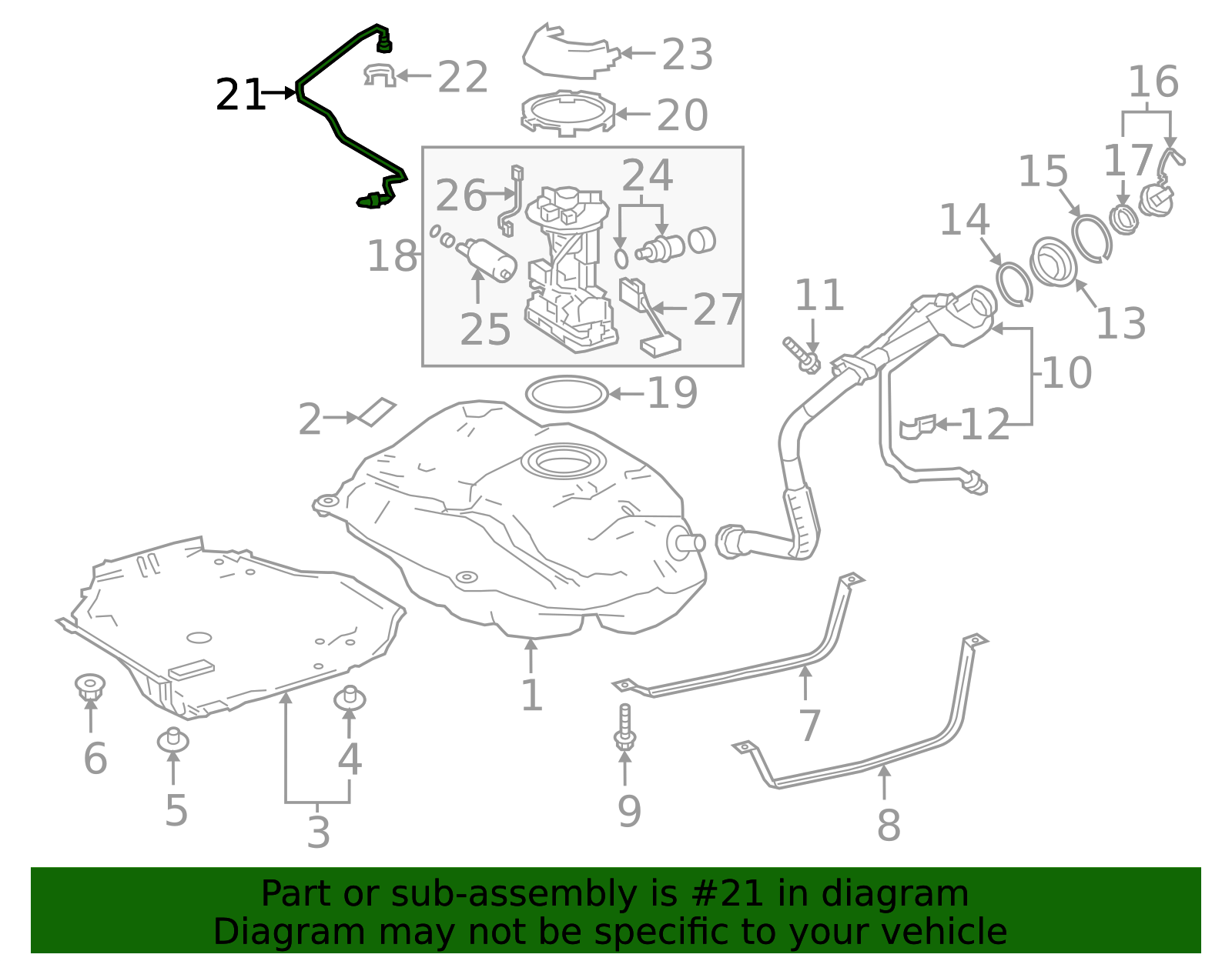 77209-12390 - Tube Assembly 2023-2024 Toyota Corolla | Longo Toyota Parts