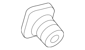 Genuine OEM Radiator Support Air Deflector Nut Part# LR165498 Fits 2014 ...