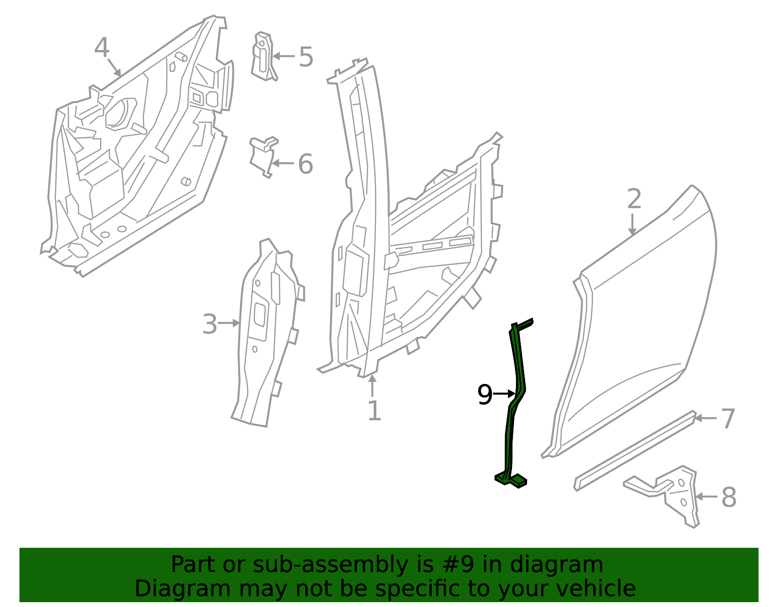 51767277060 - 2014-2021 BMW Front Seal (51-76-7-277-060) | BMW of South ...
