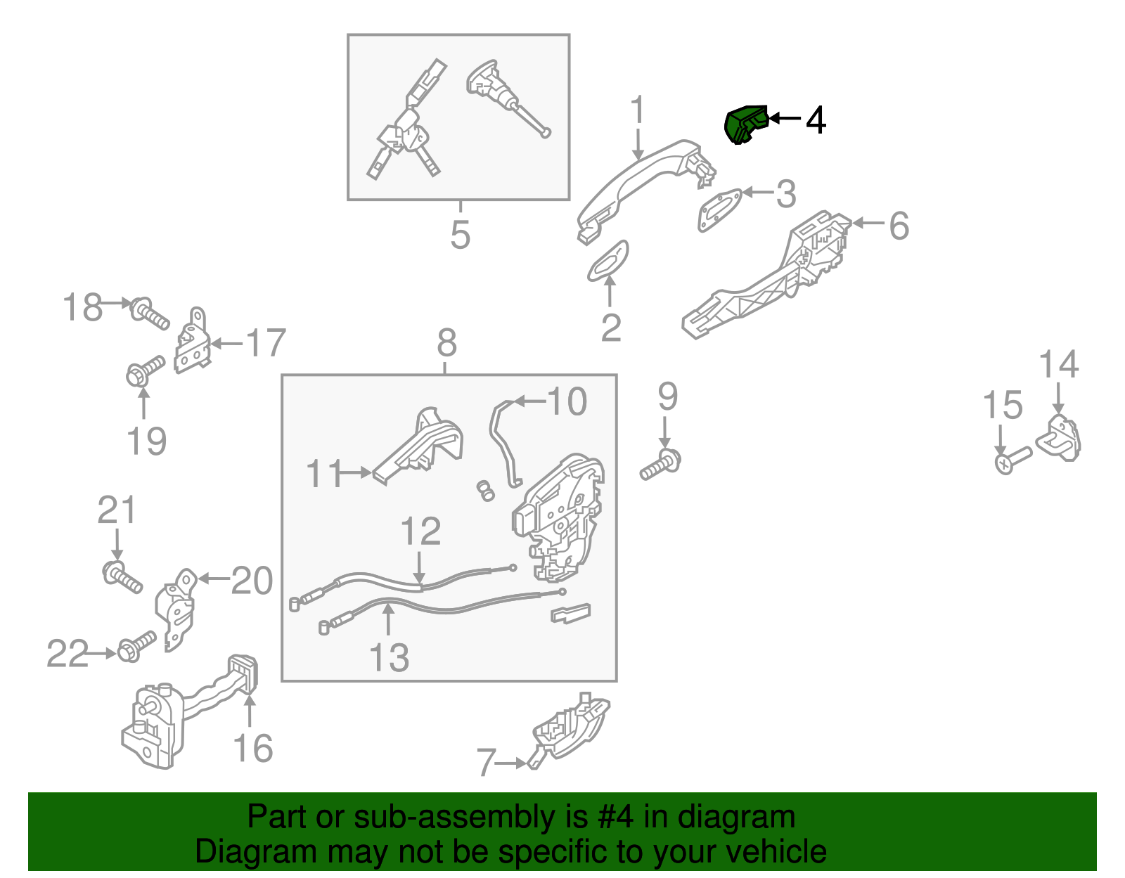 82652-H8000 - Cover 2018-2023 Kia Rio | Kia.Parts Store