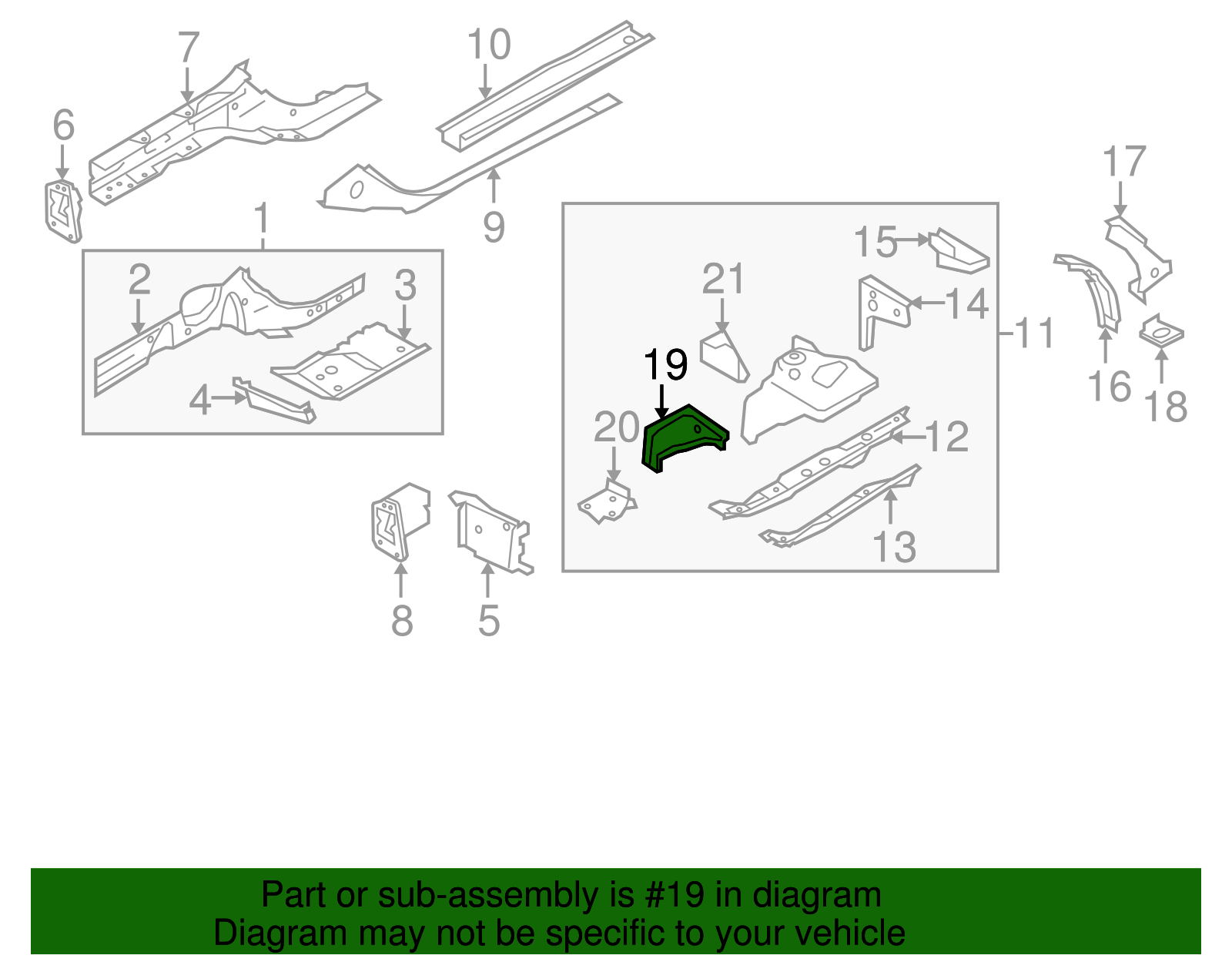8K0-805-458 - Front Support 2008-2017 Audi | Audi OEM Parts Guy