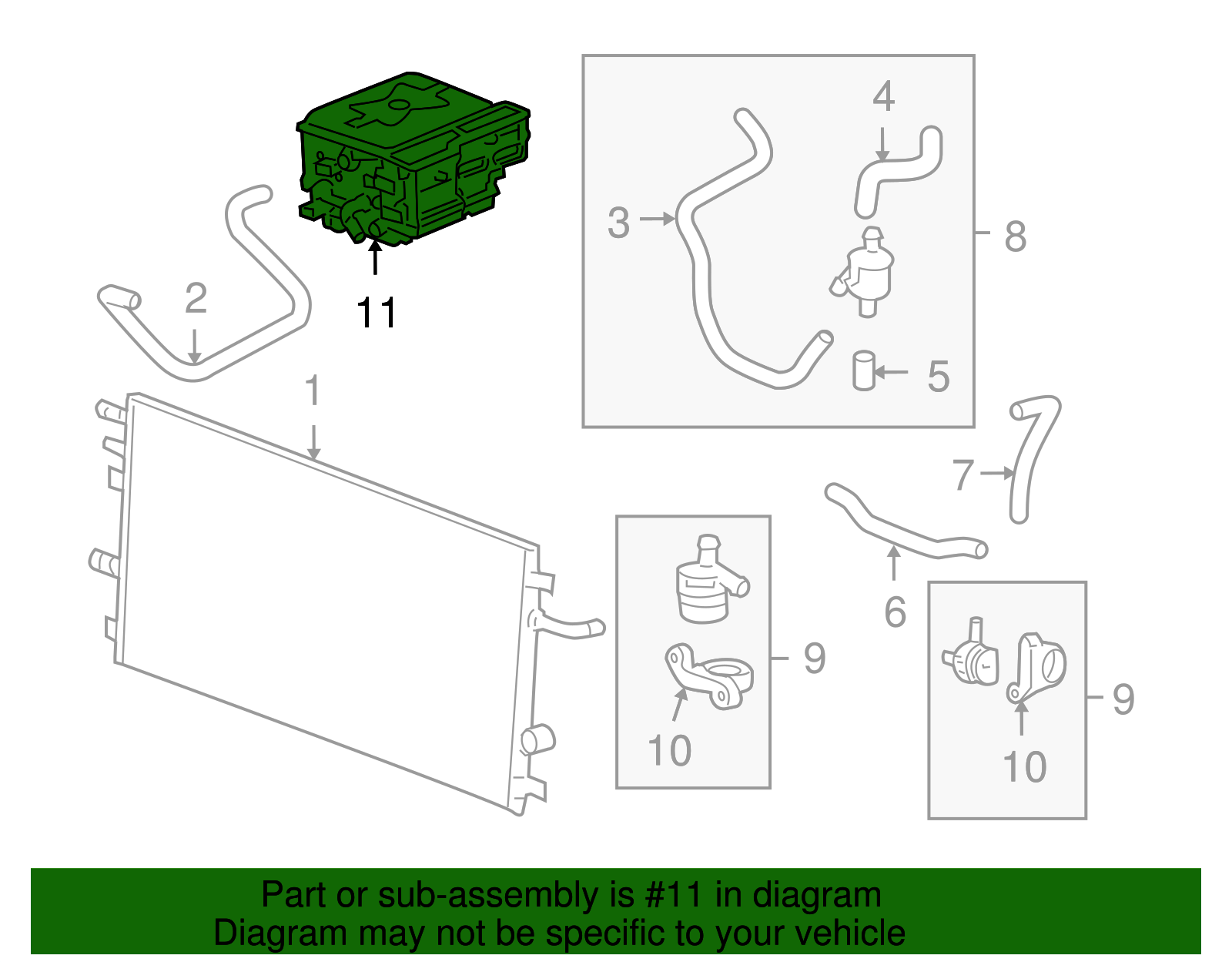 GM Parts | Genuine Drive Motor Alternator Power Inverter Module Part ...