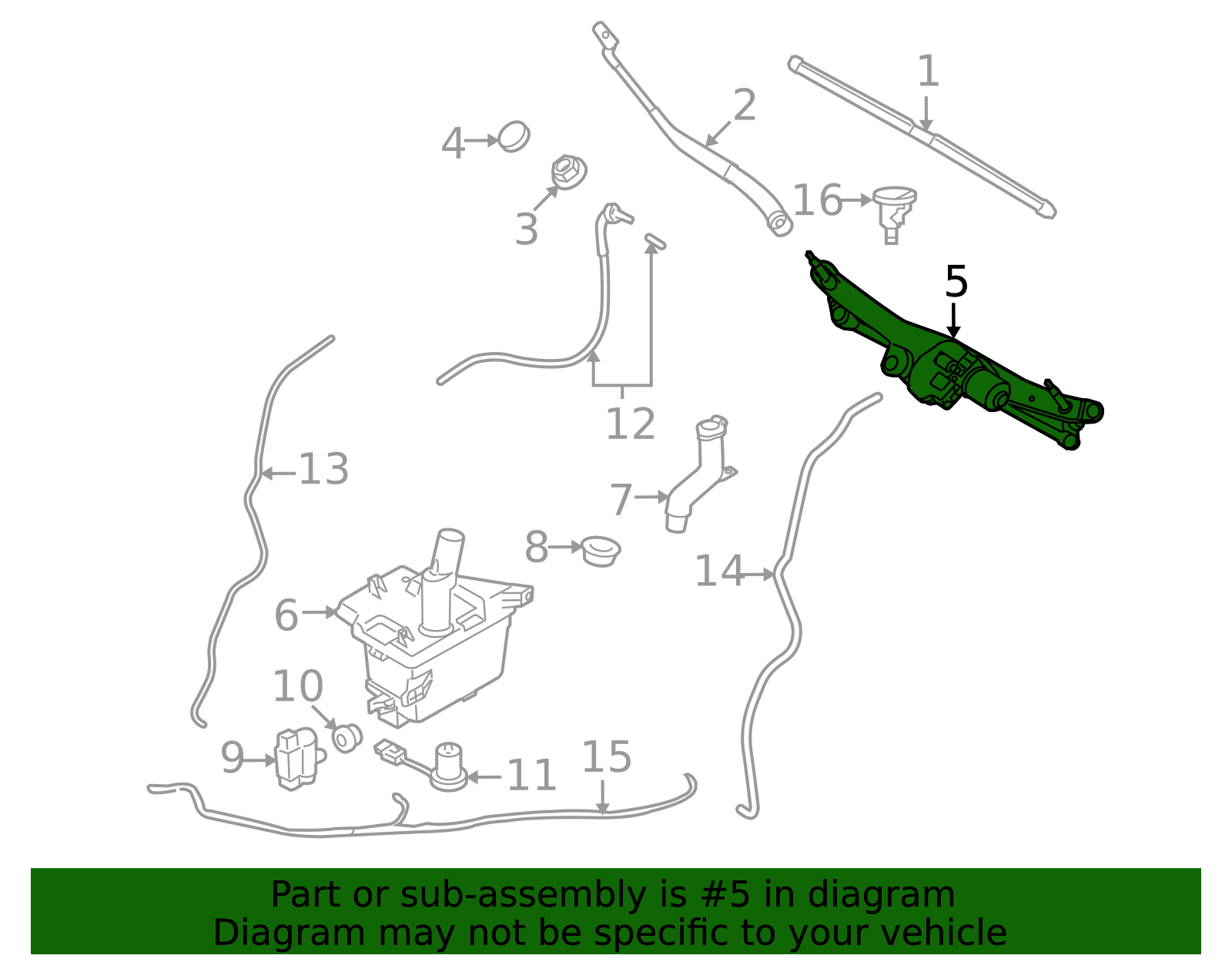 2007-2012 Hyundai Veracruz Motor & Linkage 98100-3J000 | OEM Parts Online