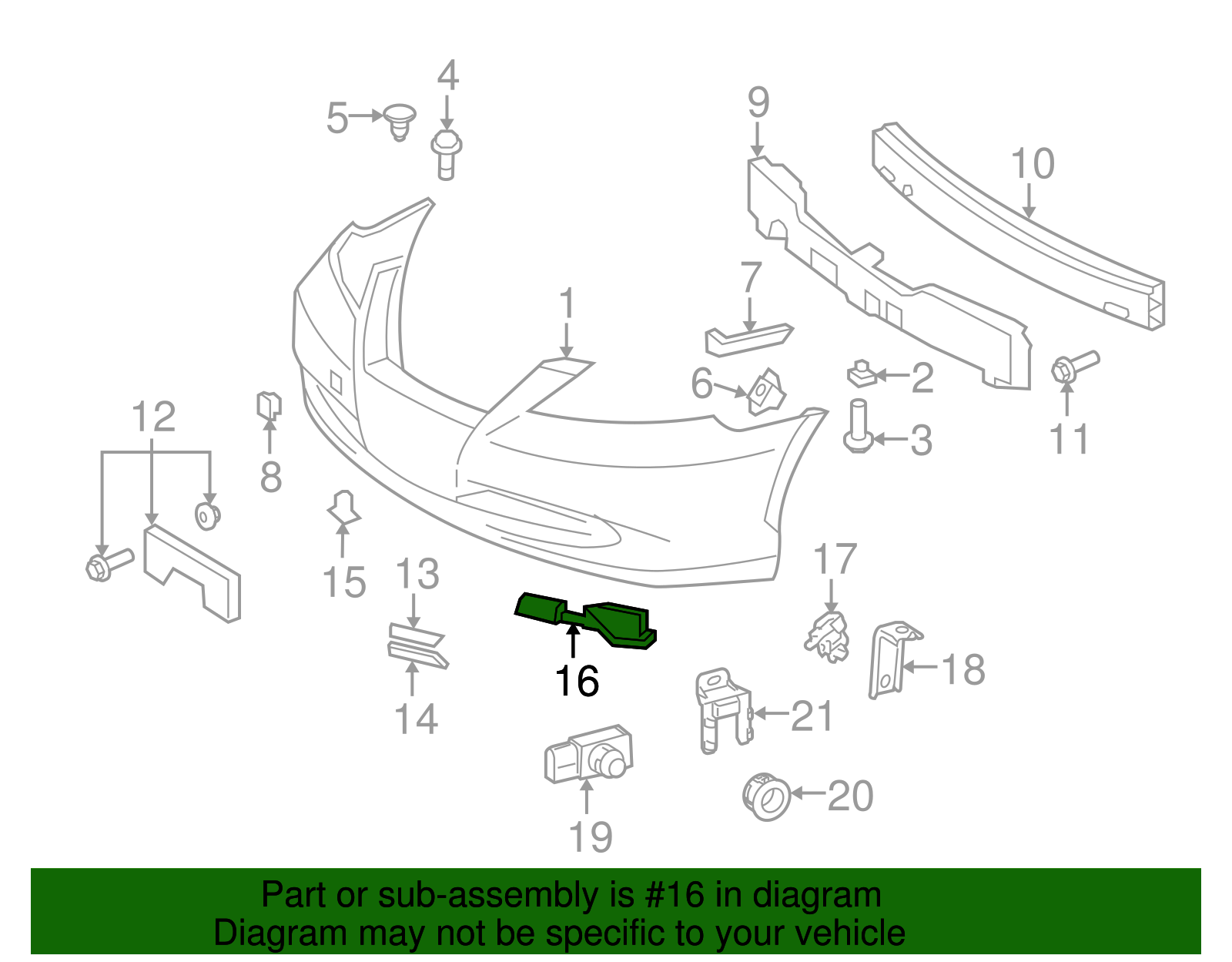 52115-33090 - Cover Support - 2007-2009 Lexus ES350 | My L Parts