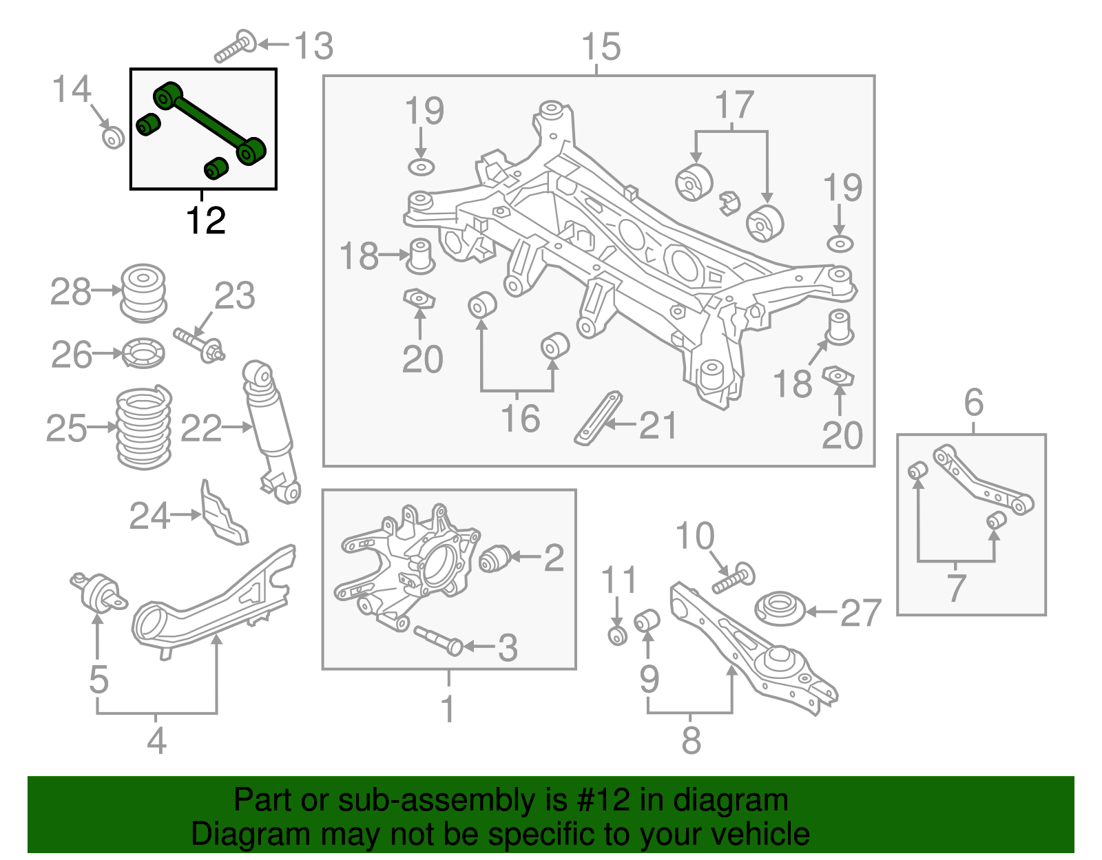 55250-2W110 - Lateral Arm 2014-2015 Kia Sorento | Kia.Parts Store
