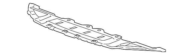 2011-2016 Chevrolet Front Bumper Fascia Lower Deflector 95212249 ...