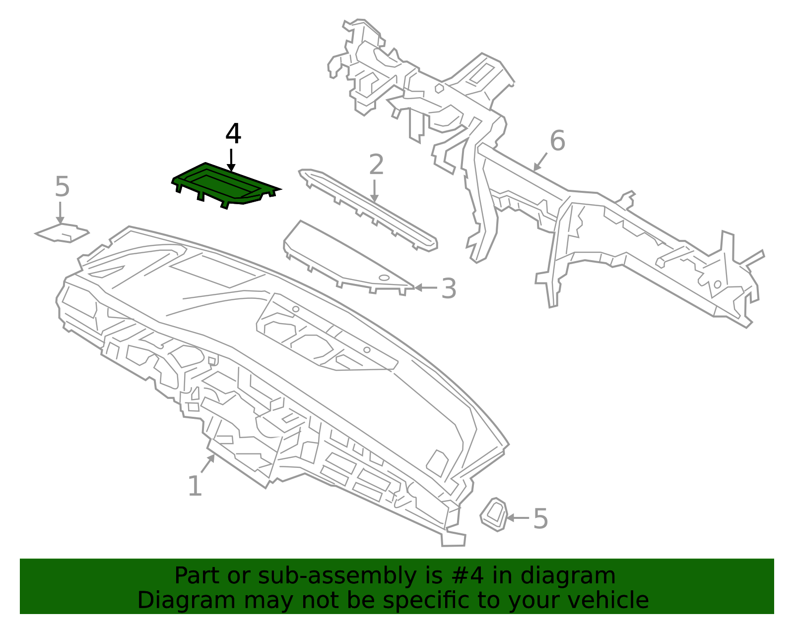 2019-2023 Genesis G70 Cover 84775-G9000-RGR | QuirkParts