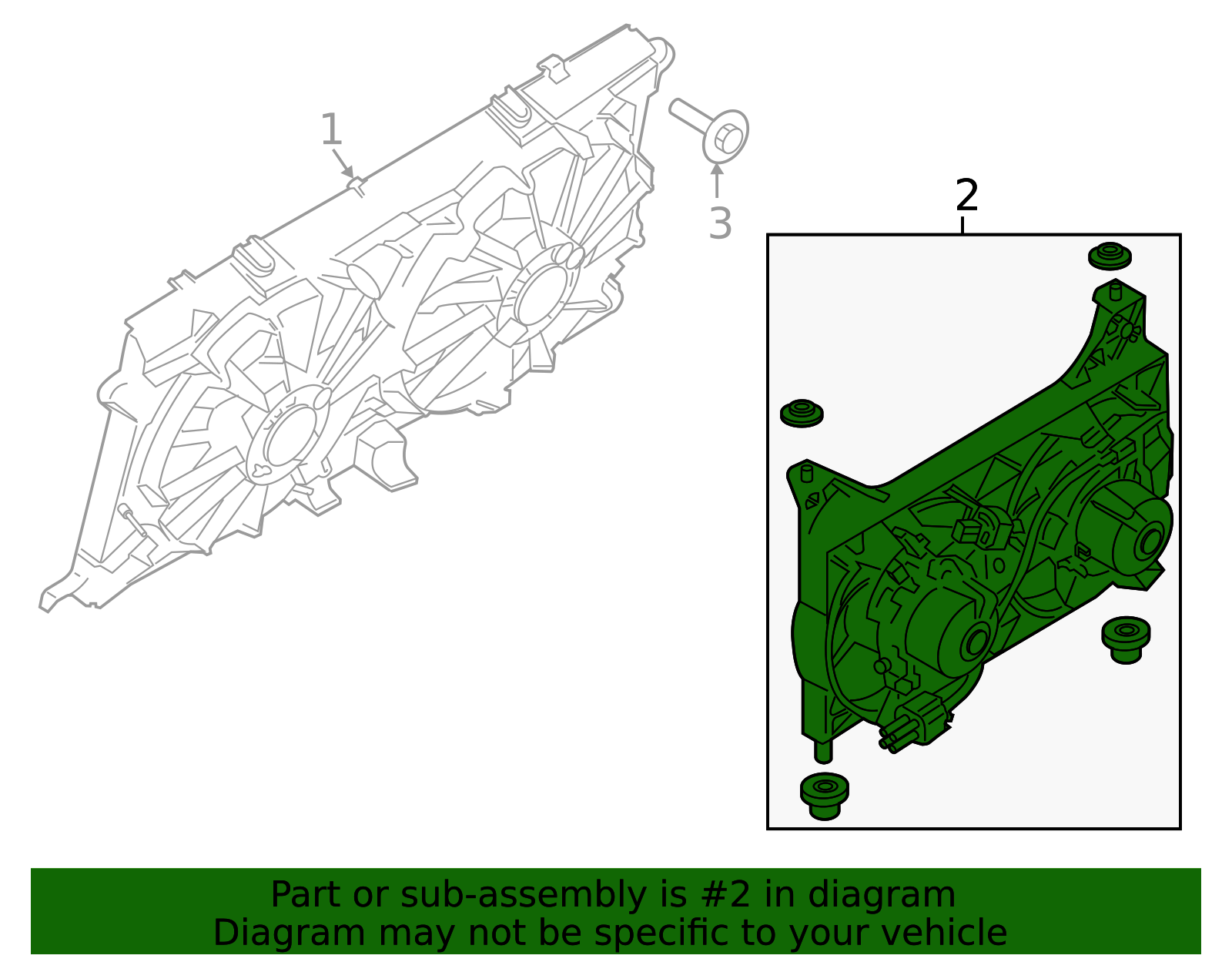 ML3Z-8C607-K - Elec Cooling Fan 2017-2025 Ford | Ford Parts Direct