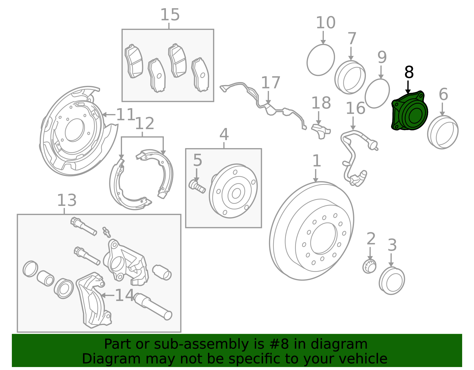 Bearing 42450-0C020 | OEM Parts Online