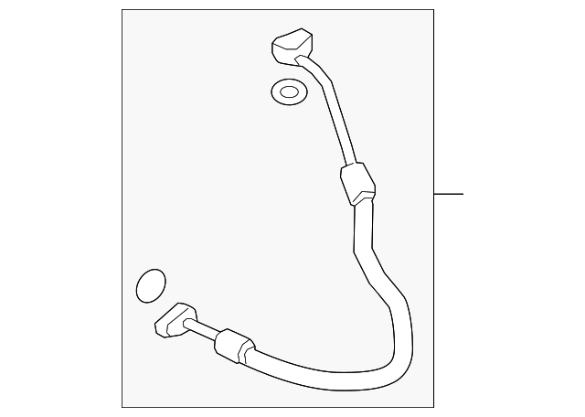 8W0-816-721-BD - Discharge Hose 2017-2020 Audi | Audi OEM Parts Guy