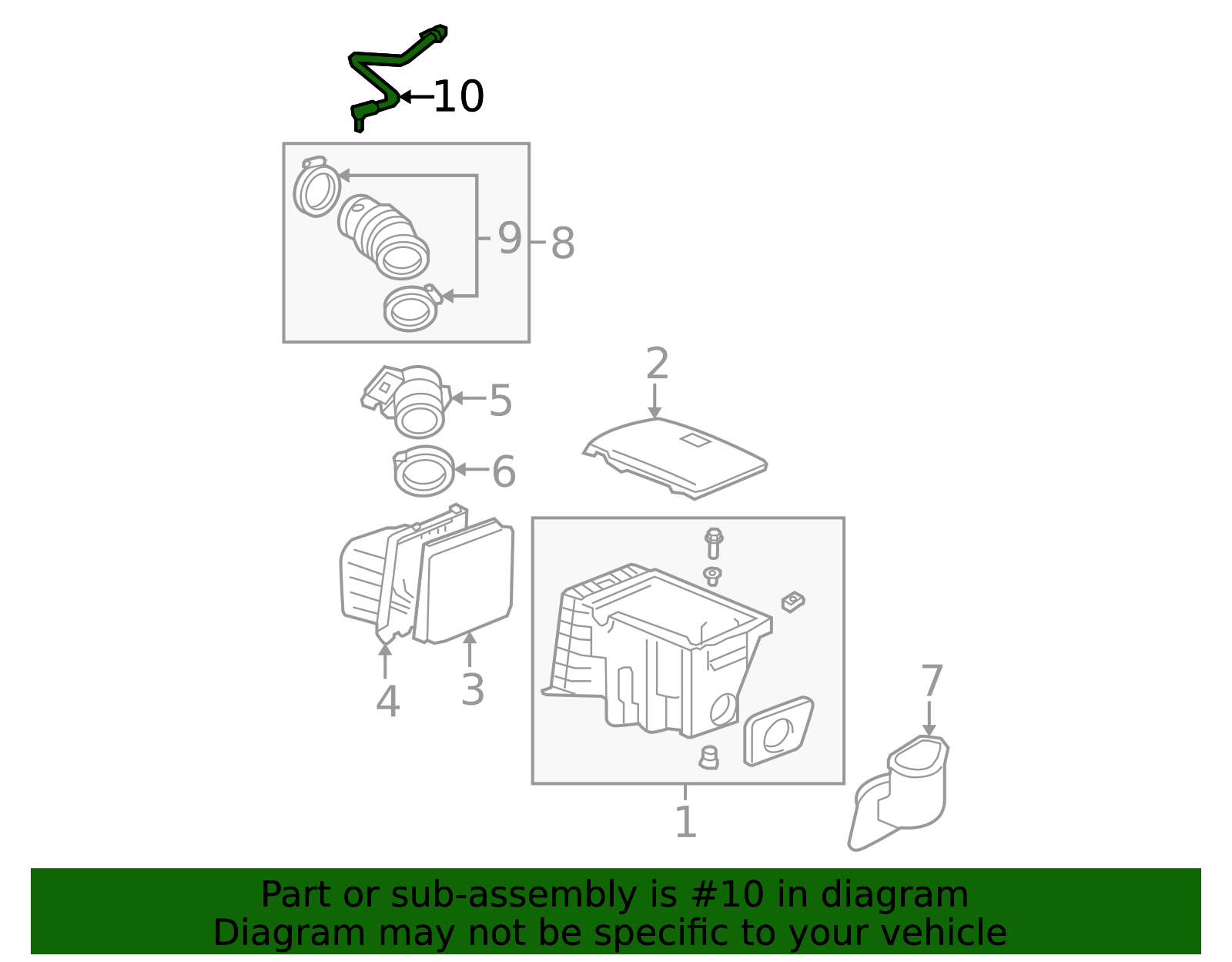 12581194 - 2006-2007 Buick Rendezvous - Positive Crankcase Ventilation ...